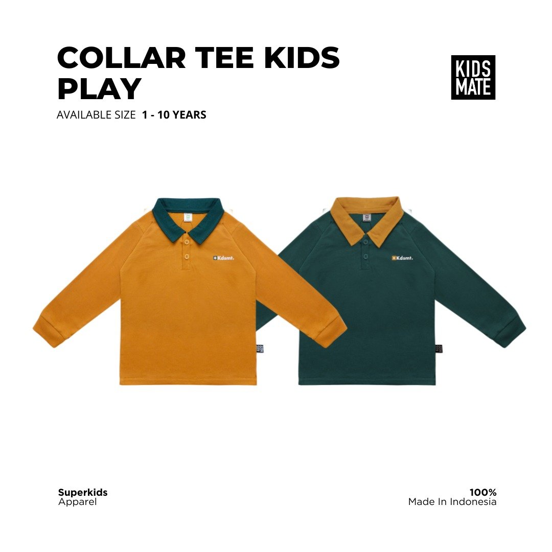 Kidsmate Collar Tee Kids Play – kidsmate.id